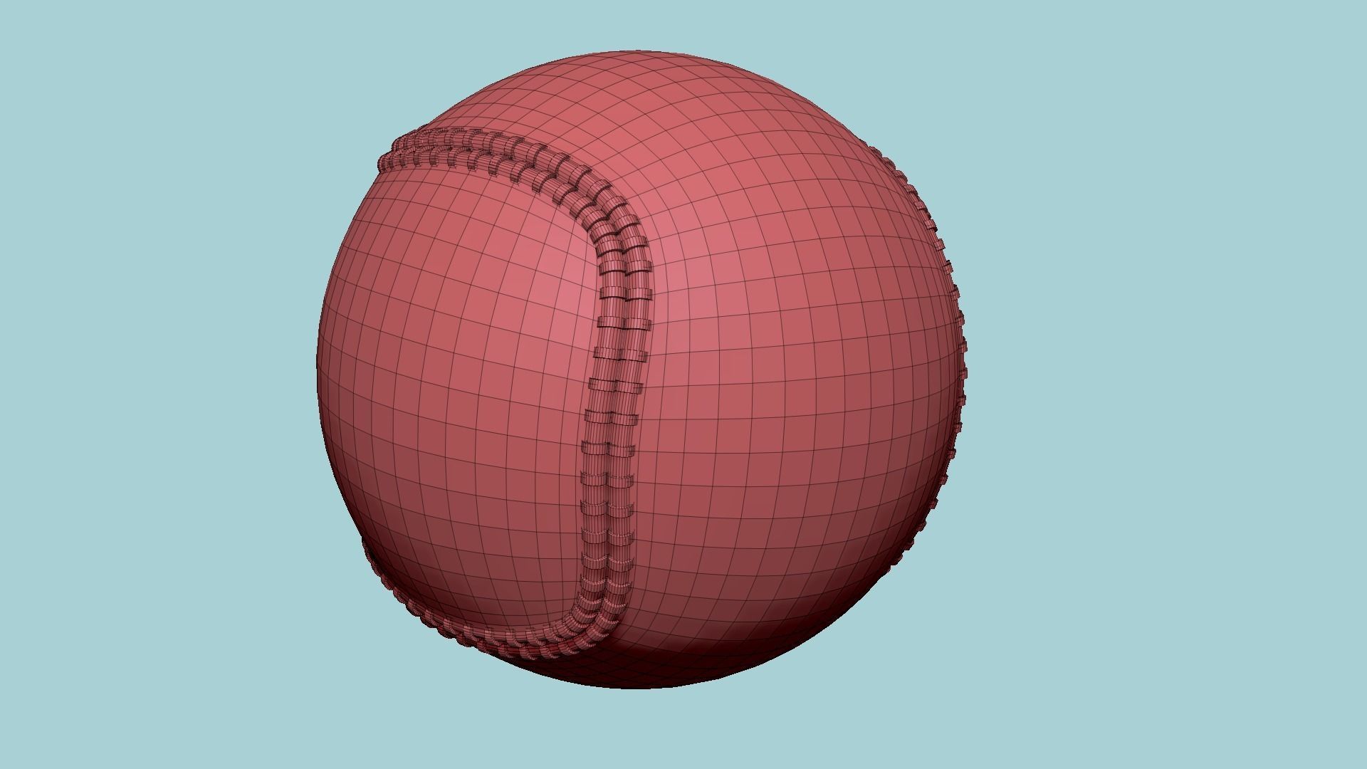 Baseball Ball 01 - Blank Mock Up Basic Template 3D model | CGTrader