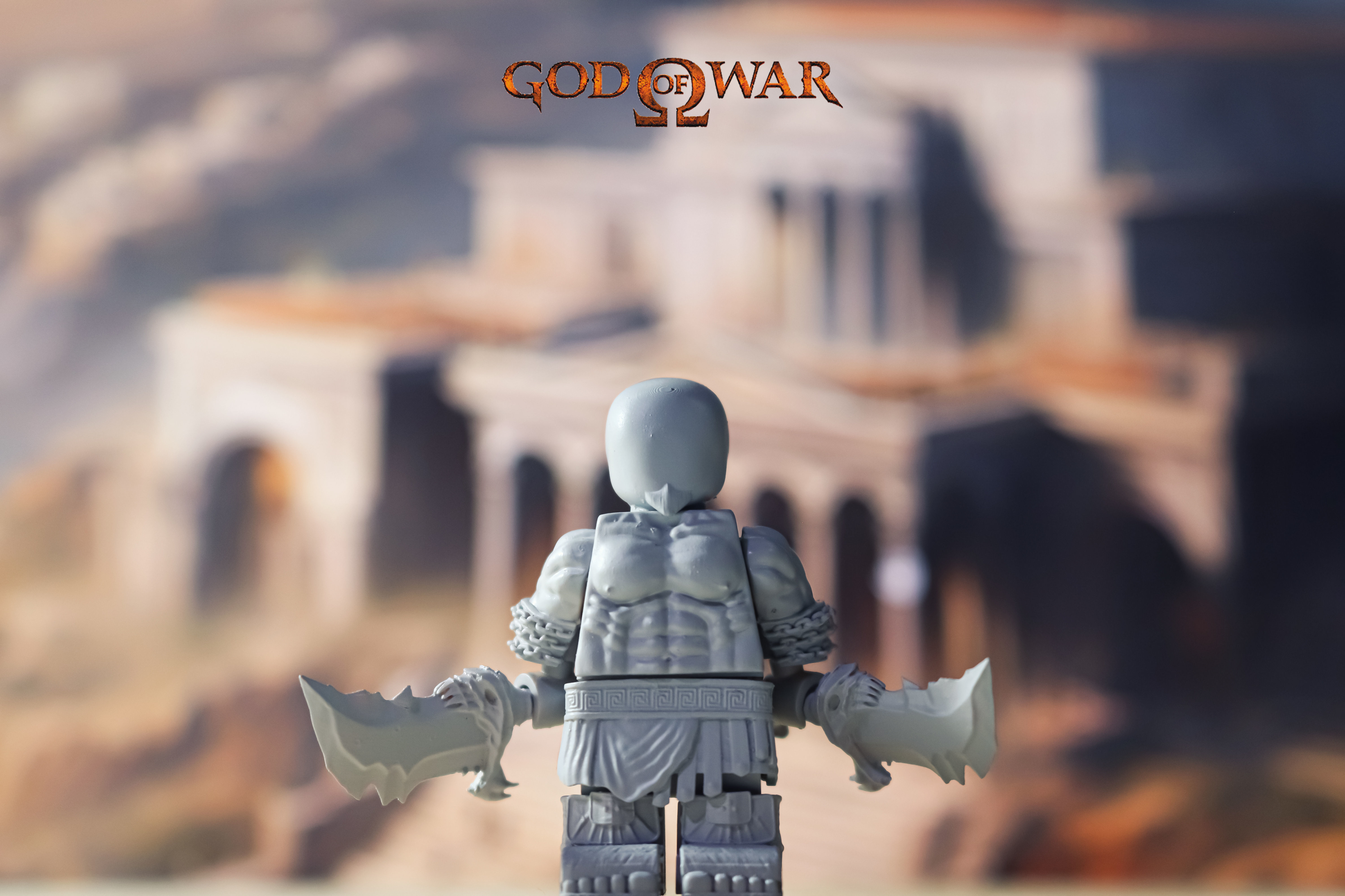 Lego Minifigures Custom - Kratos - Ghost of Sparta 3D model 3D ...