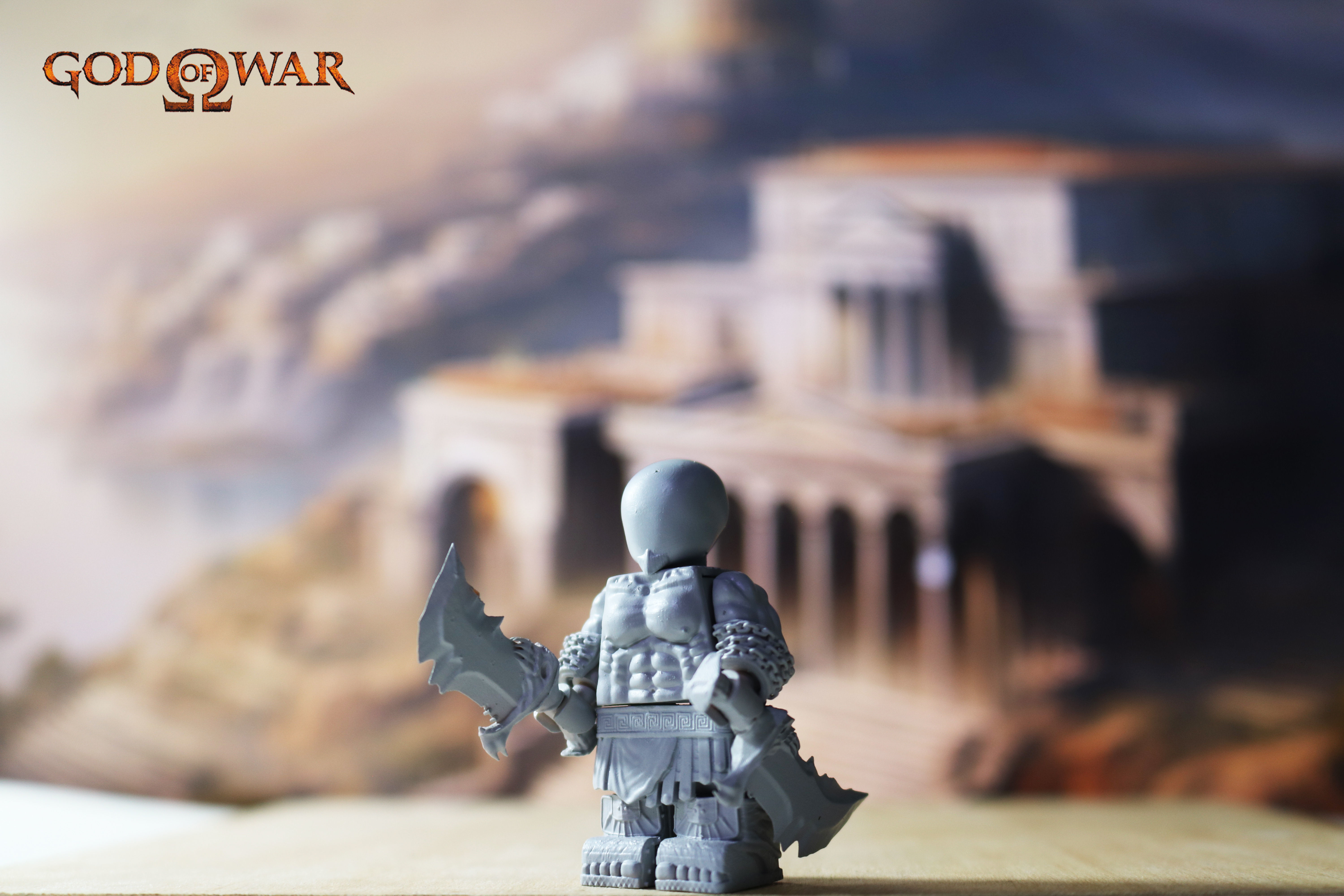 Lego Minifigures Custom - Kratos - Ghost of Sparta 3D model 3D ...