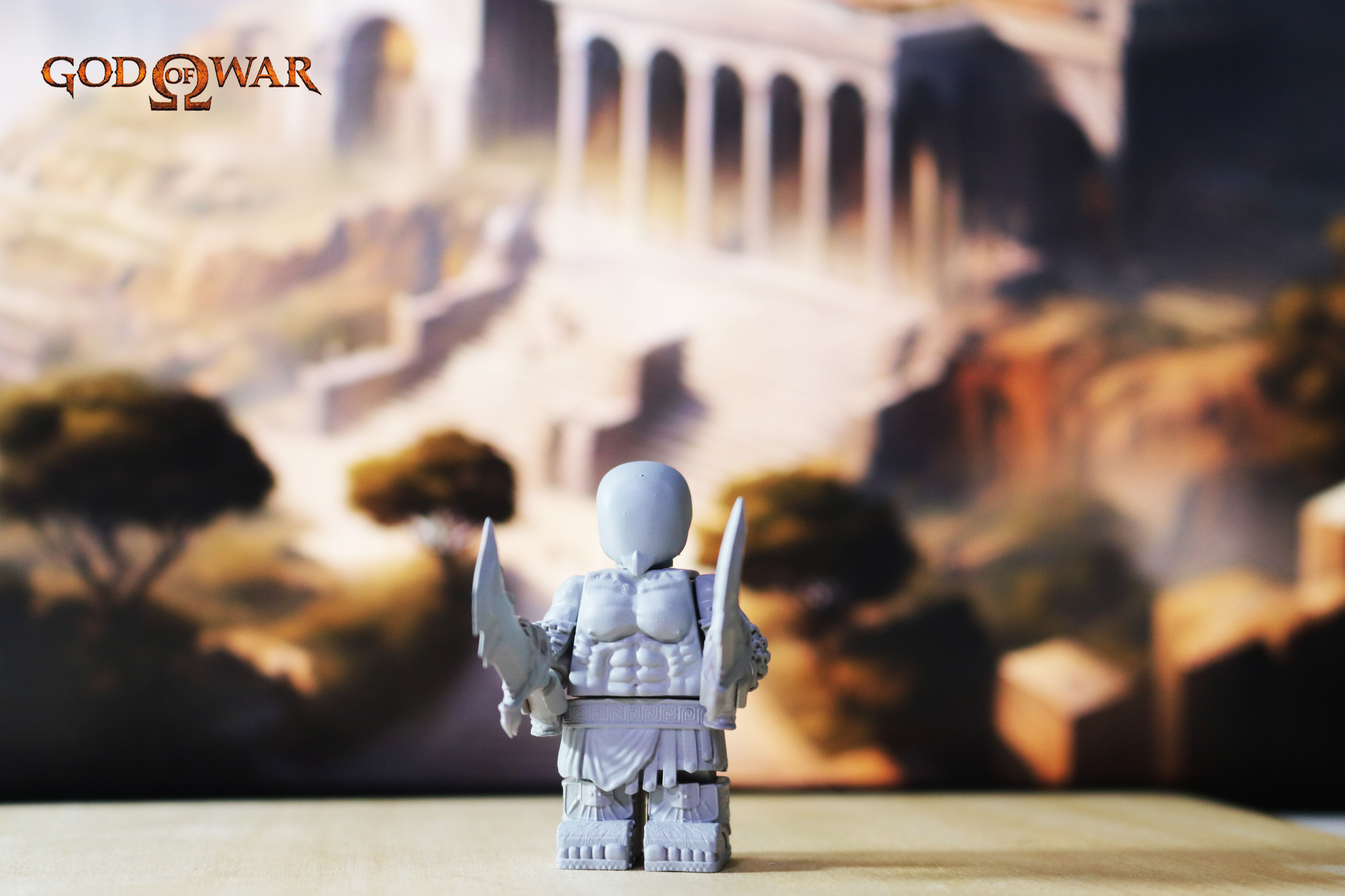 Lego Minifigures Custom - Kratos - Ghost of Sparta 3D model 3D ...