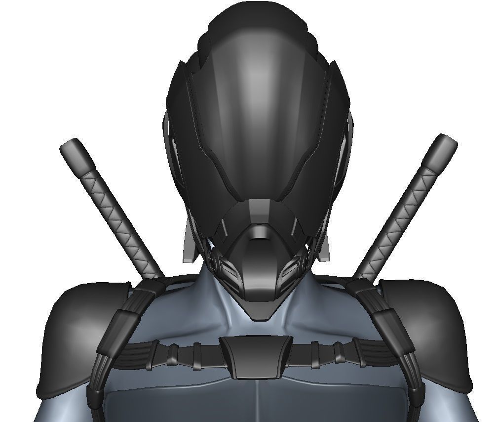 Girl Assassin Fighter 3D model | CGTrader