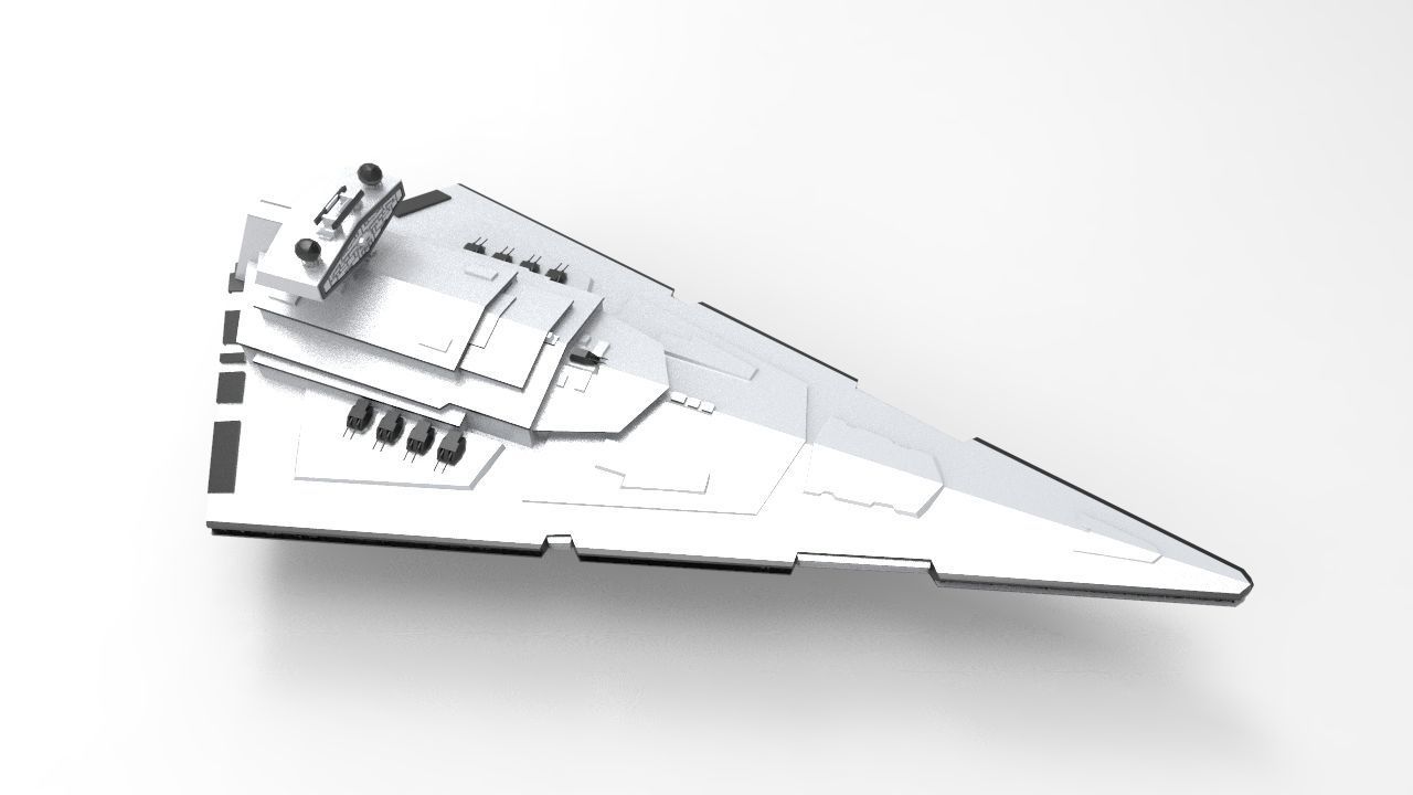 Star Wars Star Destroyer 3D model | CGTrader