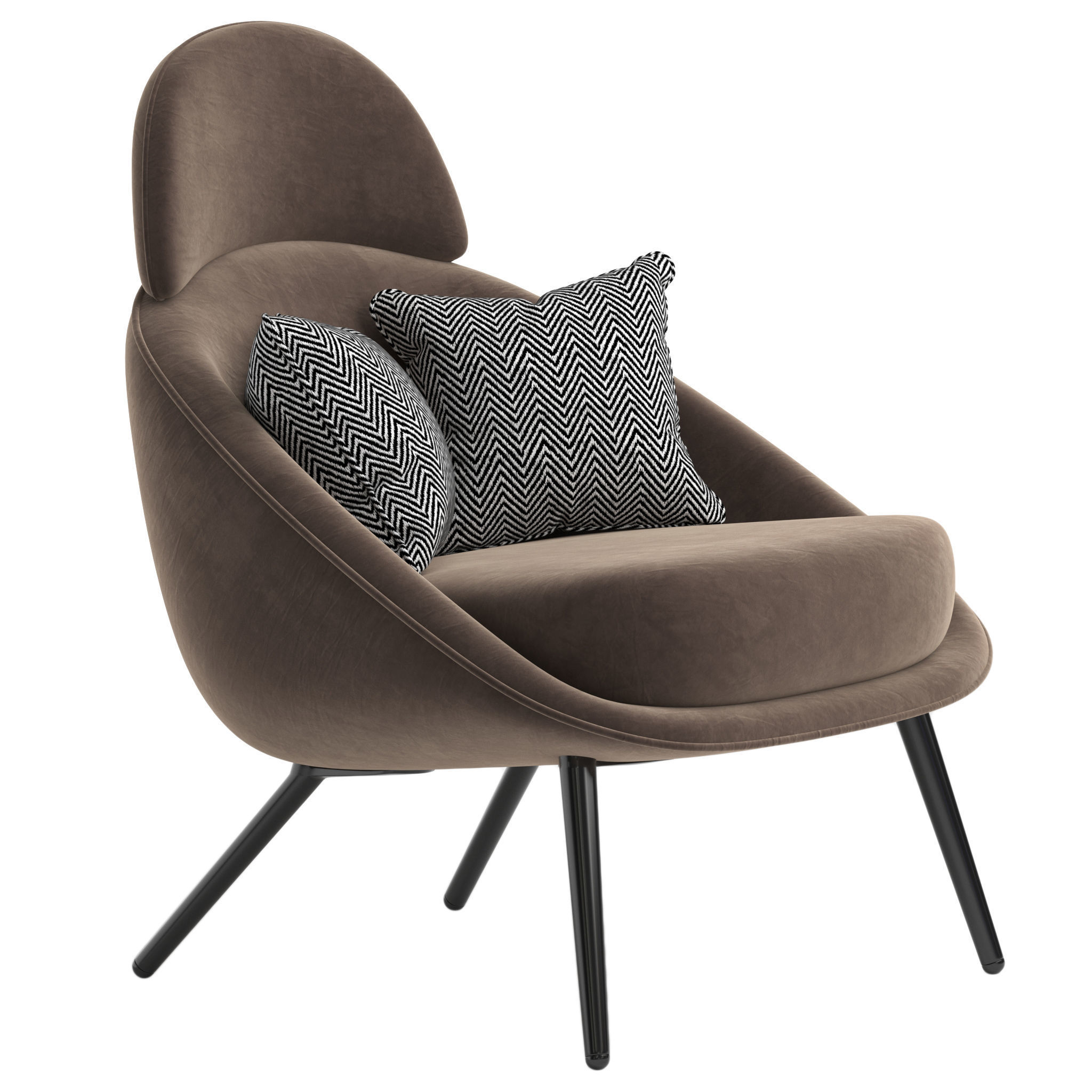 Merry Accent Chair 3D model | CGTrader