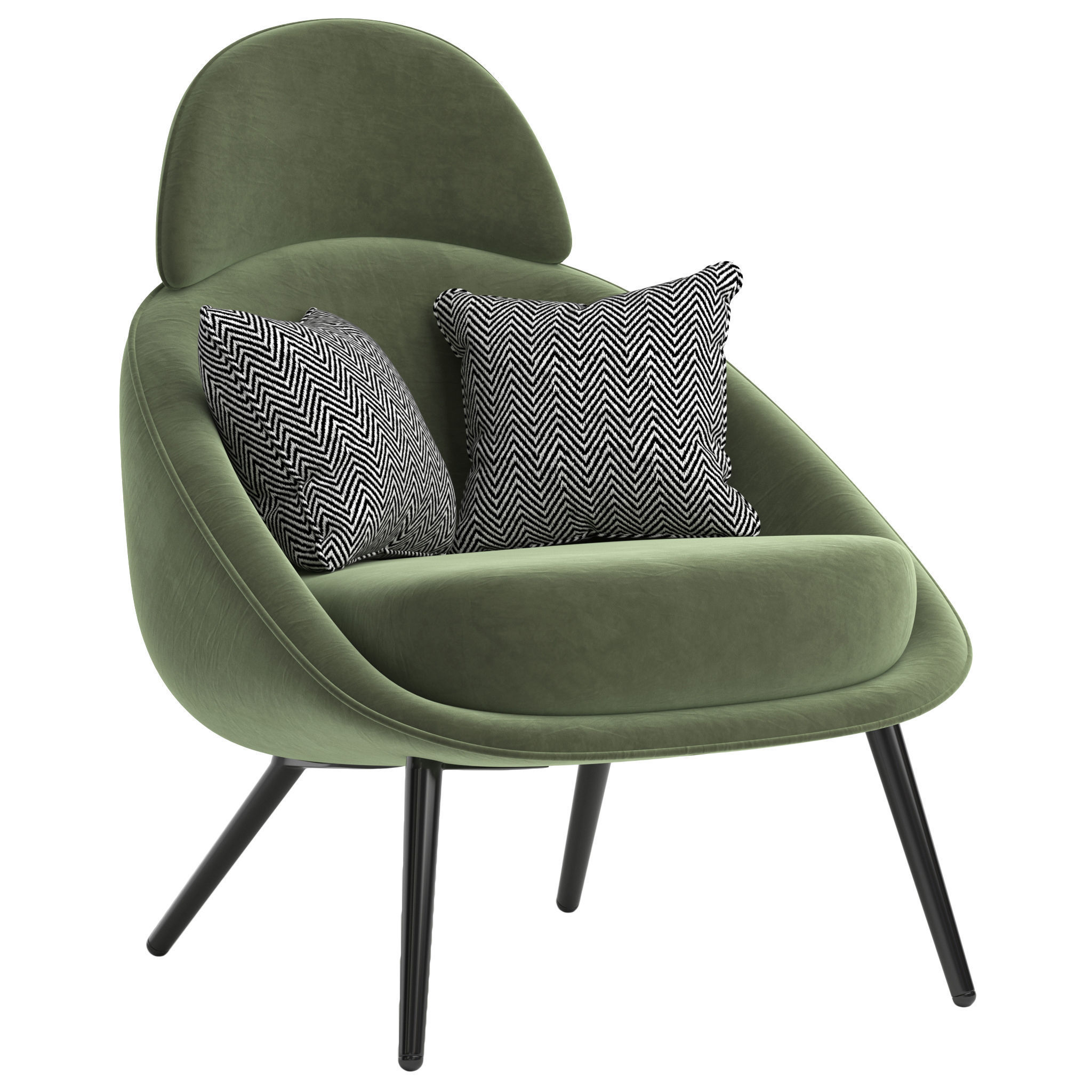 Merry Accent Chair 3D model | CGTrader