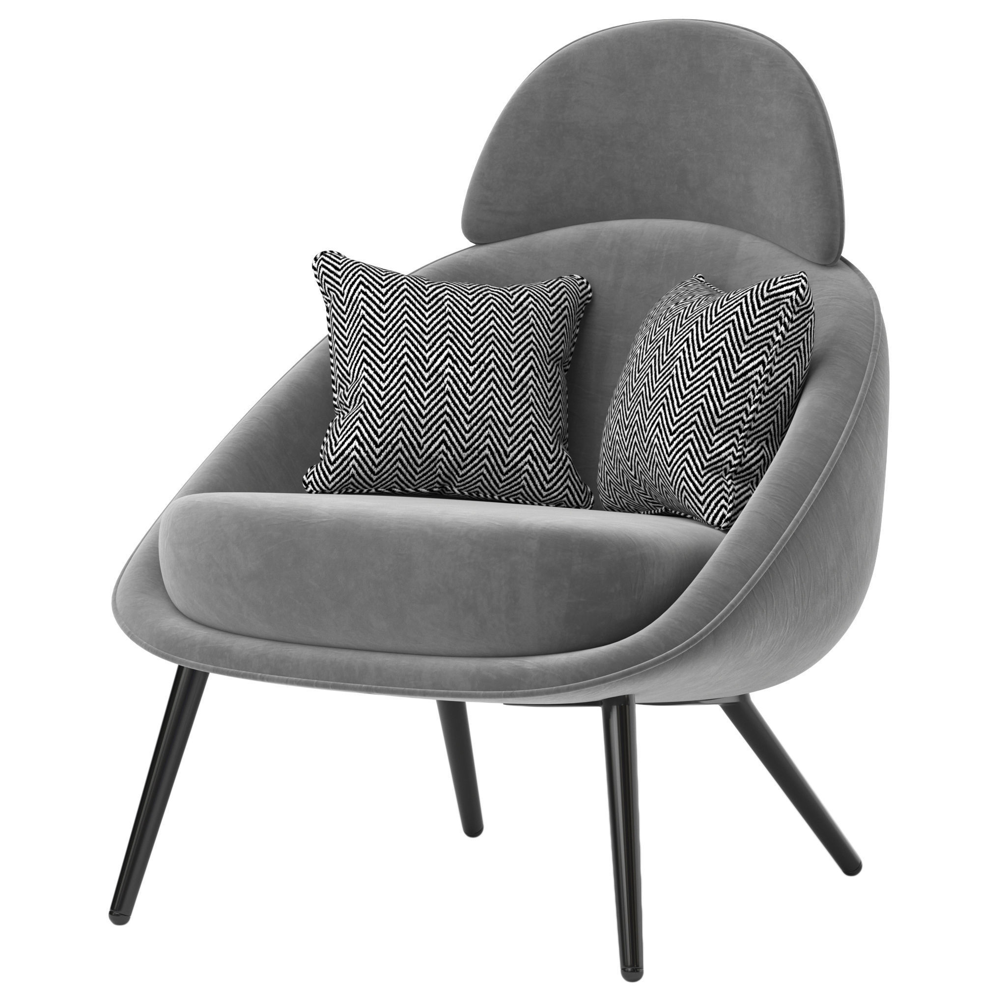 Merry Accent Chair 3D model | CGTrader