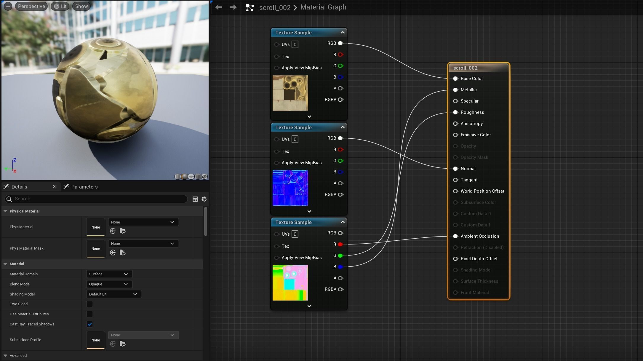 3D model Stylized Big Scroll VR / AR / low-poly | CGTrader