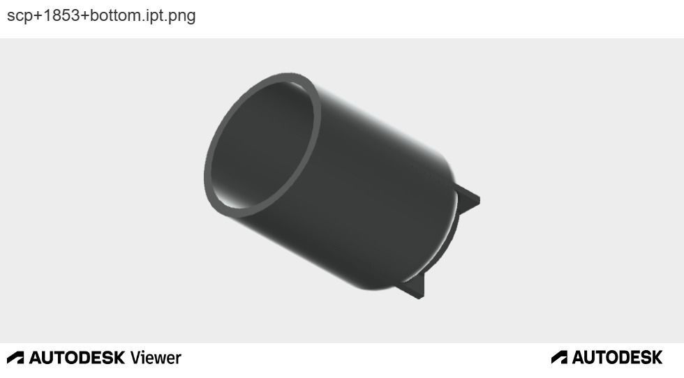 SCP 1853 Top and Bottom Inventor Files 3D model 3D printable | CGTrader