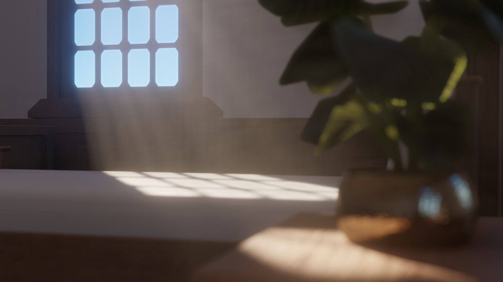 Genshin Impact Mondstat Room Interior Design 3D model | CGTrader