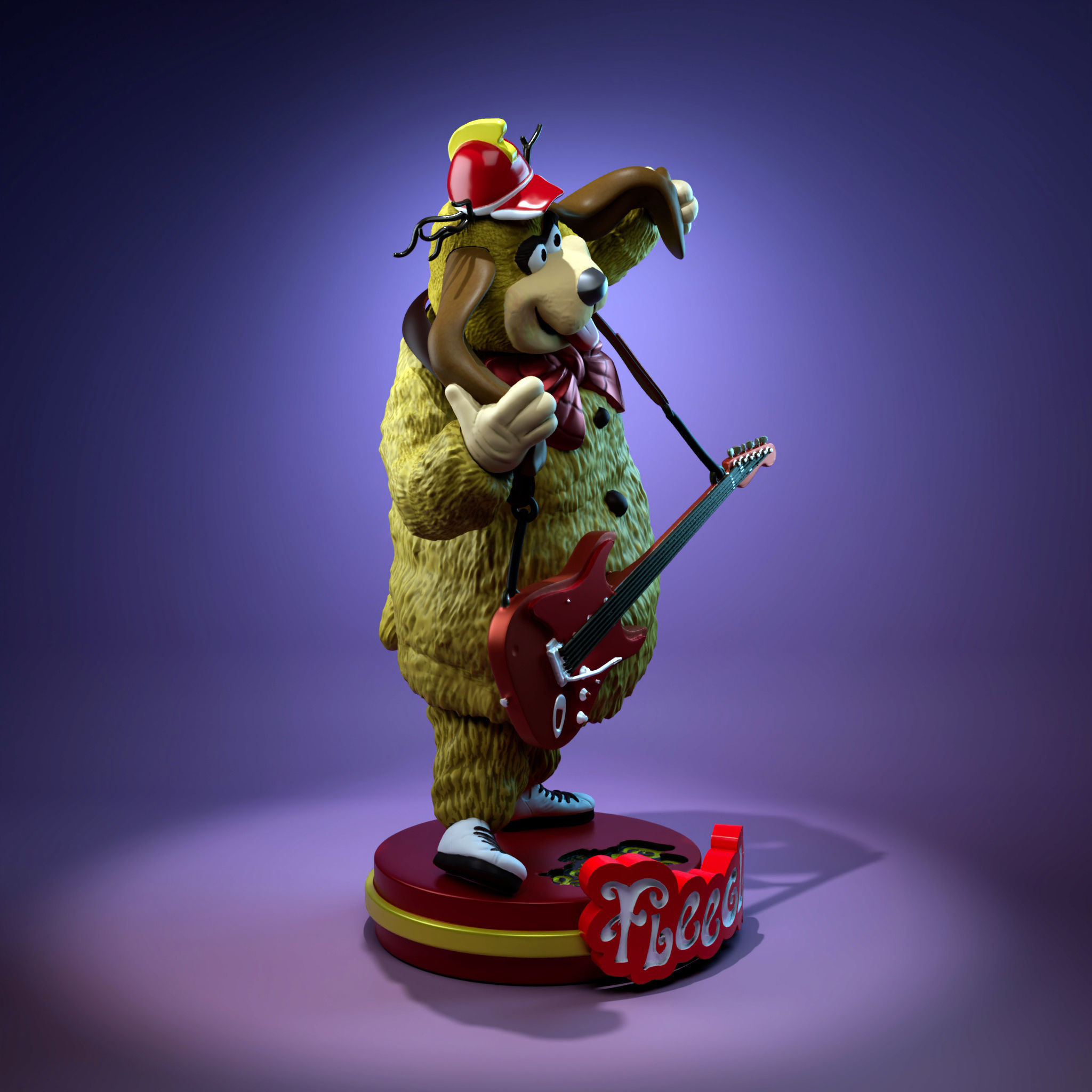 Fleegle - The Banana Splits 3D model 3D printable | CGTrader