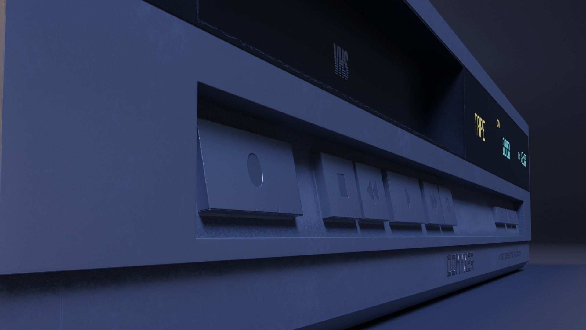 3D model VHS Player - LowPoly VR / AR / low-poly | CGTrader