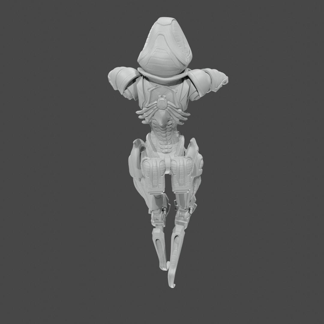 Apex Legends Character 3D Print OBJ STL File Ash 12 3D model 3D ...