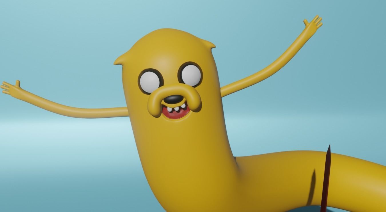 Finn The Human and Jake The Dog - Adventure Time 3D print model 3D ...