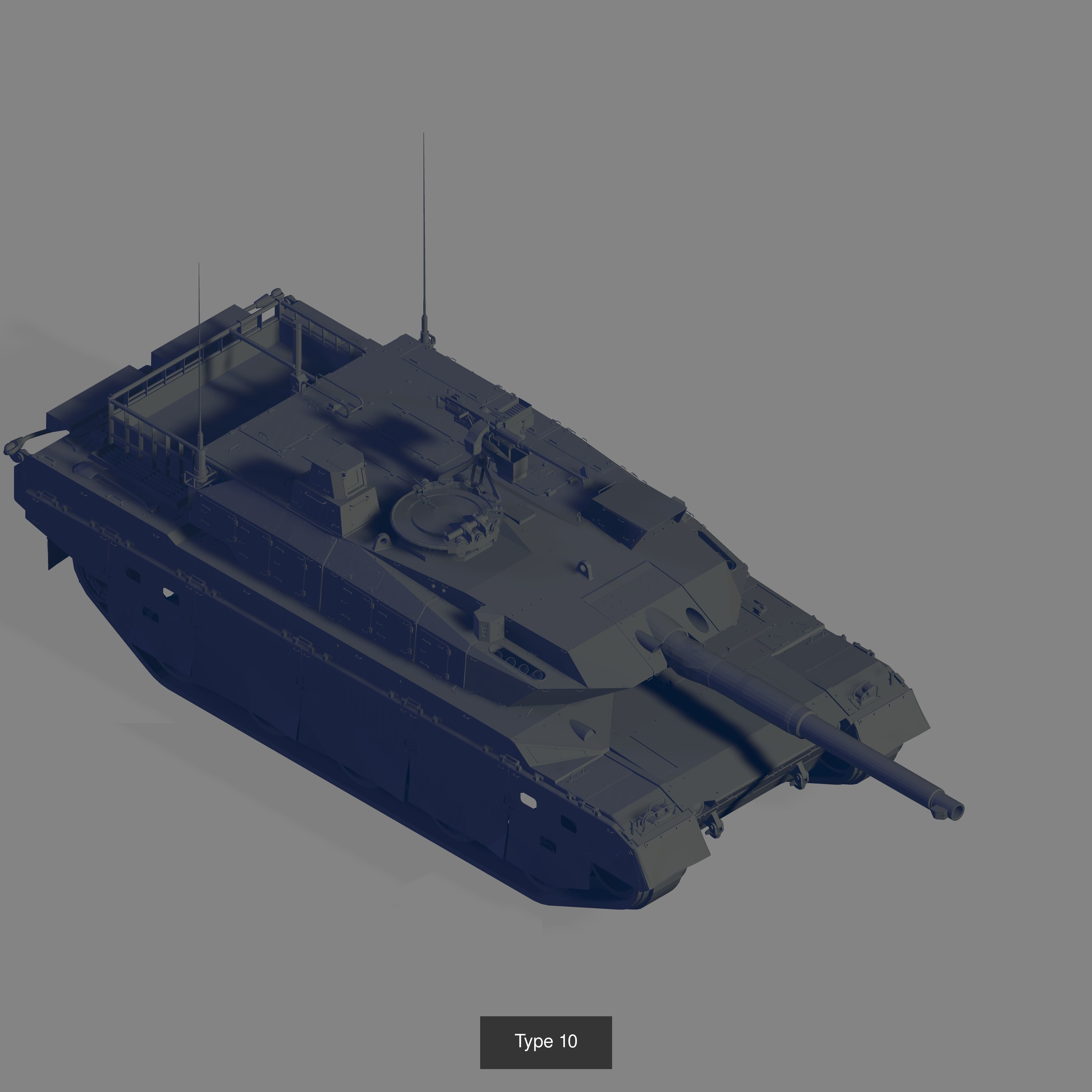 Modern MBT 3D Model Collection | CGTrader