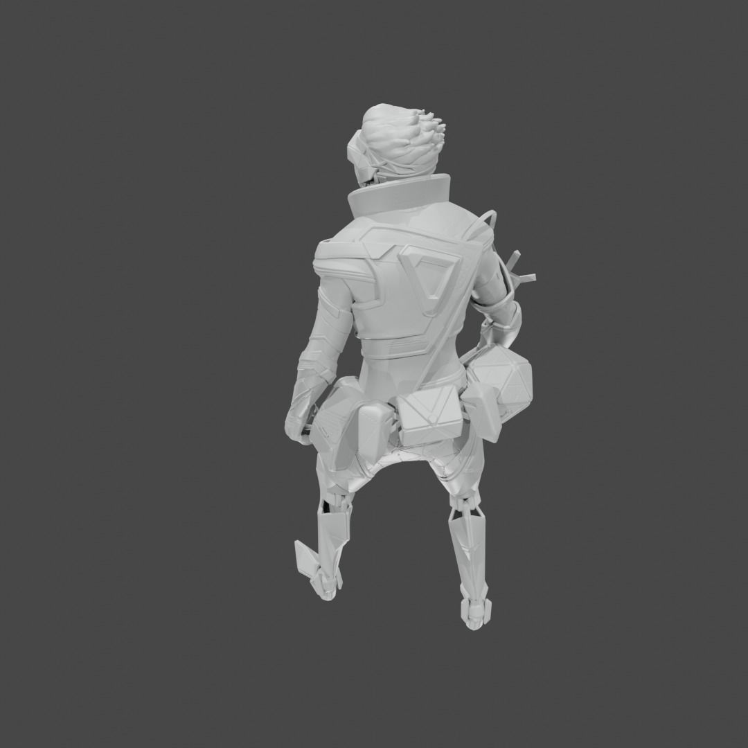 Apex Legends Character 3D Print OBJ STL File Octane 1 3D model 3D ...