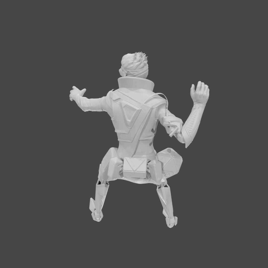 Apex Legends Character 3D Print OBJ STL File Octane 2 3D model 3D ...