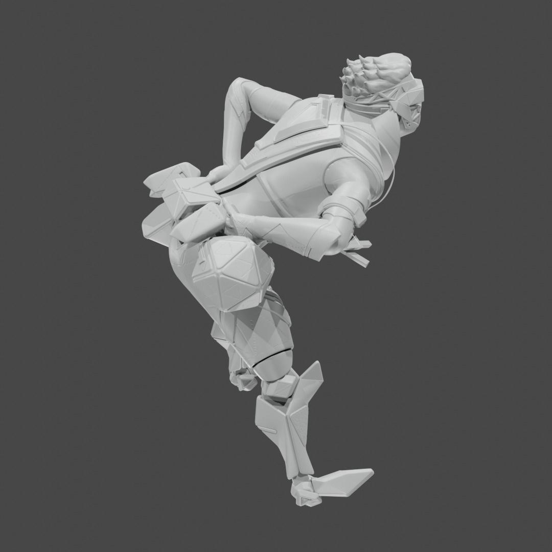 Apex Legends Character 3D Print OBJ STL File Octane 3 3D model 3D ...