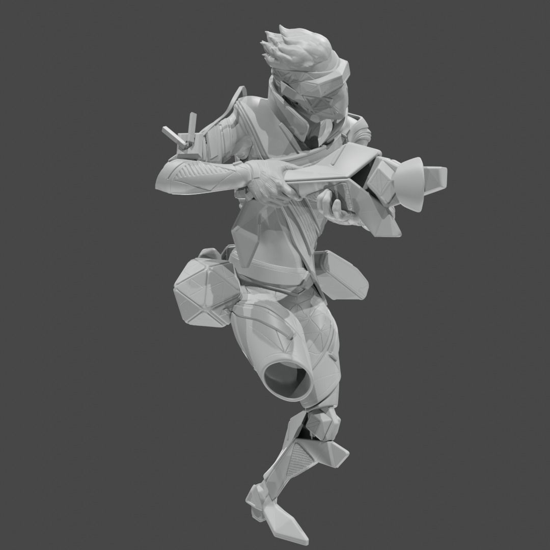 Apex Legends Character 3D Print OBJ STL File Octane 4 3D model 3D ...
