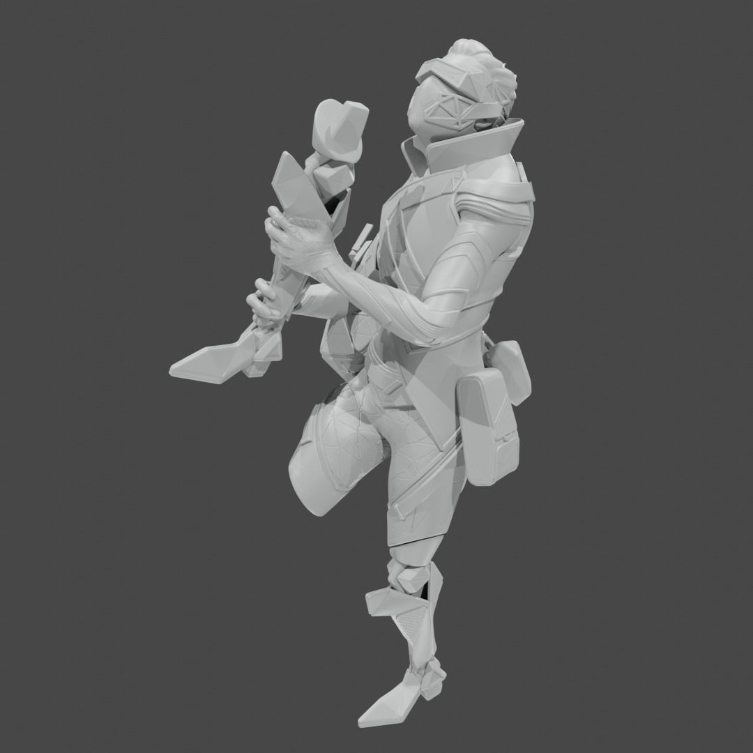Apex Legends Character 3D Print OBJ STL File Octane 5 3D model 3D ...