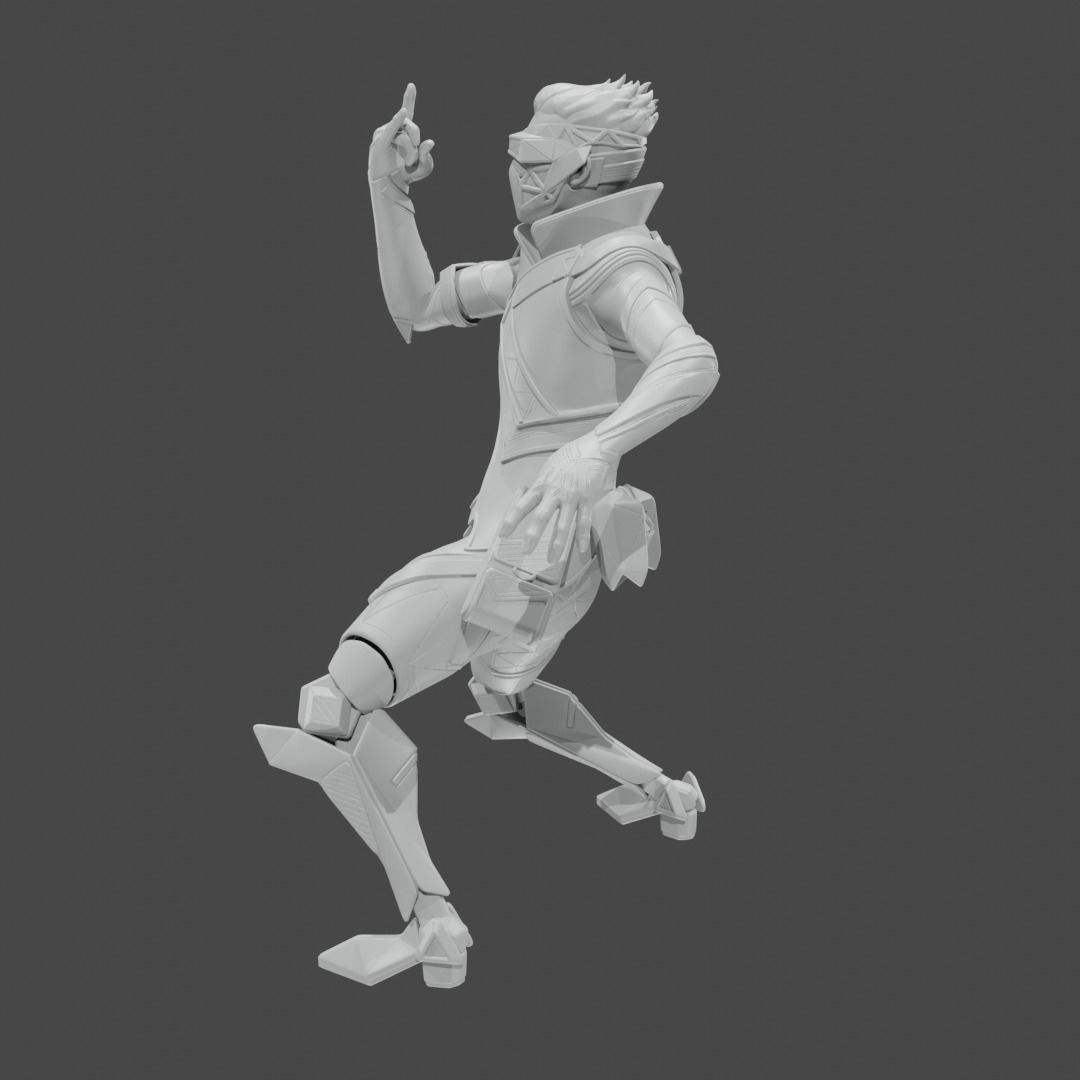 Apex Legends Character 3D Print OBJ STL File Octane 6 3D model 3D ...