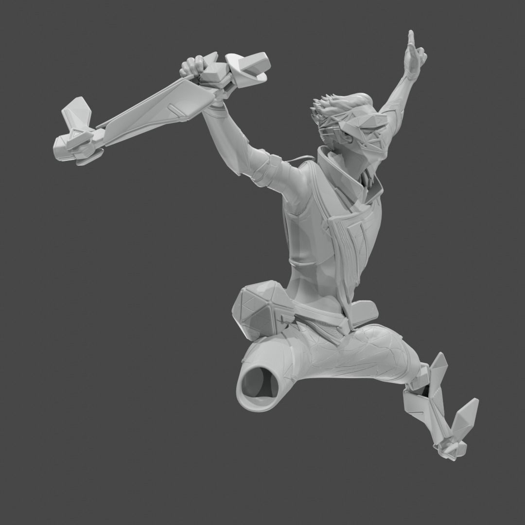 Apex Legends Character 3D Print OBJ STL File Octane 13 3D model 3D ...