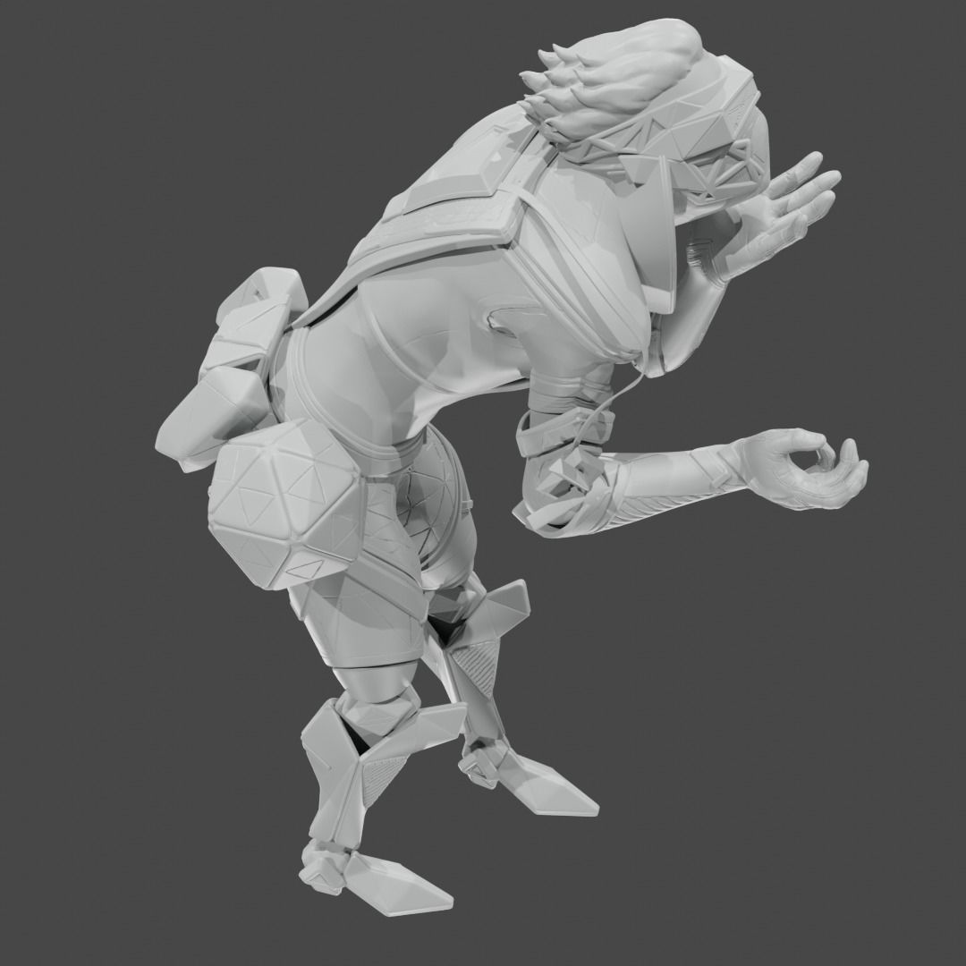 Apex Legends Character 3D Print OBJ STL File Octane 16 3D model 3D ...