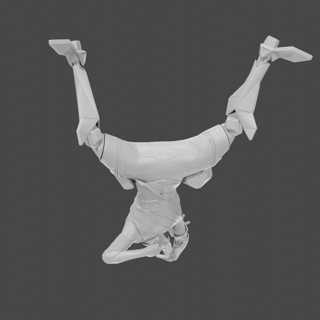 Apex Legends Character 3D Print OBJ STL File Octane 17 3D model 3D ...