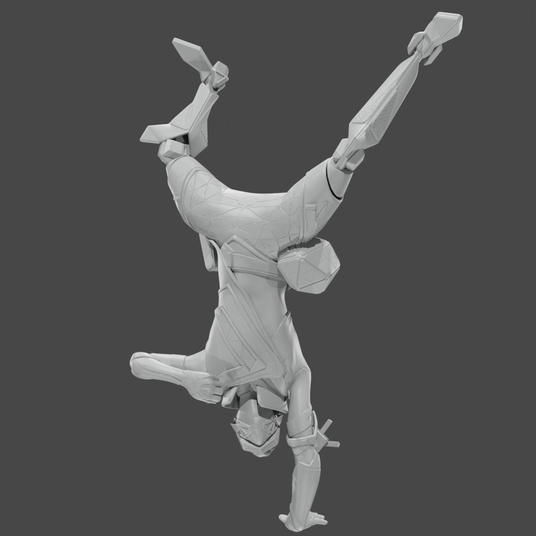 Apex Legends Character 3D Print OBJ STL File Octane 17 3D model 3D ...