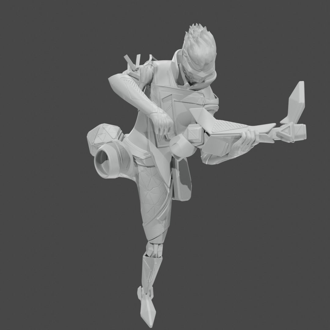 Apex Legends Character 3D Print OBJ STL File Octane 19 3D model 3D ...