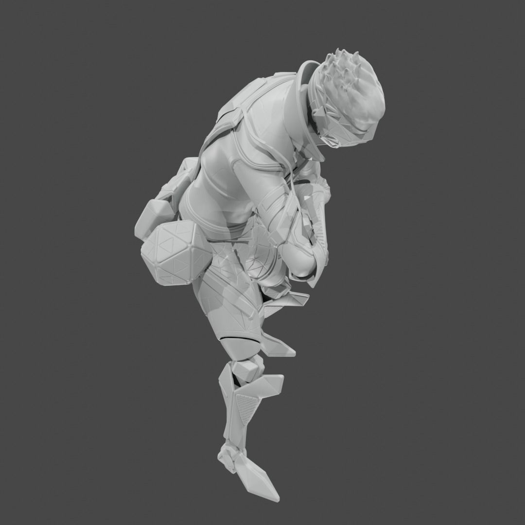 Apex Legends Character 3D Print OBJ STL File Octane 20 3D model 3D ...