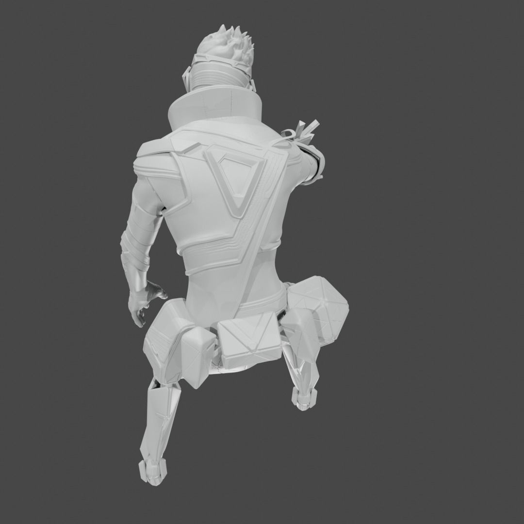 Apex Legends Character 3D Print OBJ STL File Octane 20 3D model 3D ...
