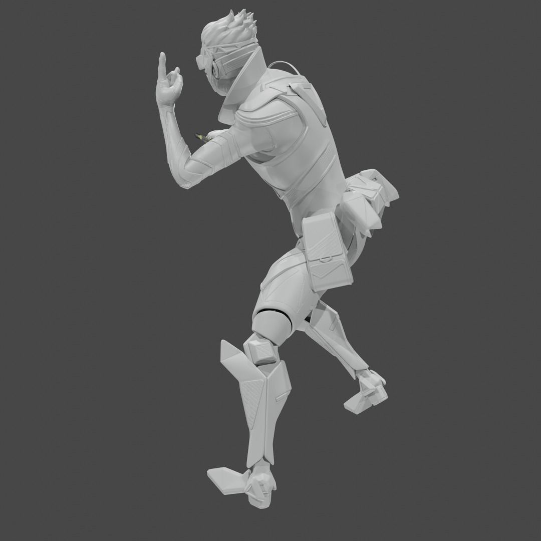 Apex Legends Character 3D Print OBJ STL File Octane 21 3D model 3D ...