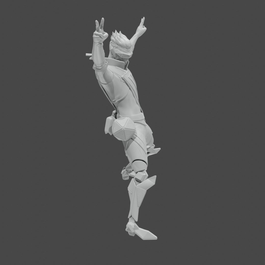 Apex Legends Character 3D Print OBJ STL File Octane 25 3D model 3D ...