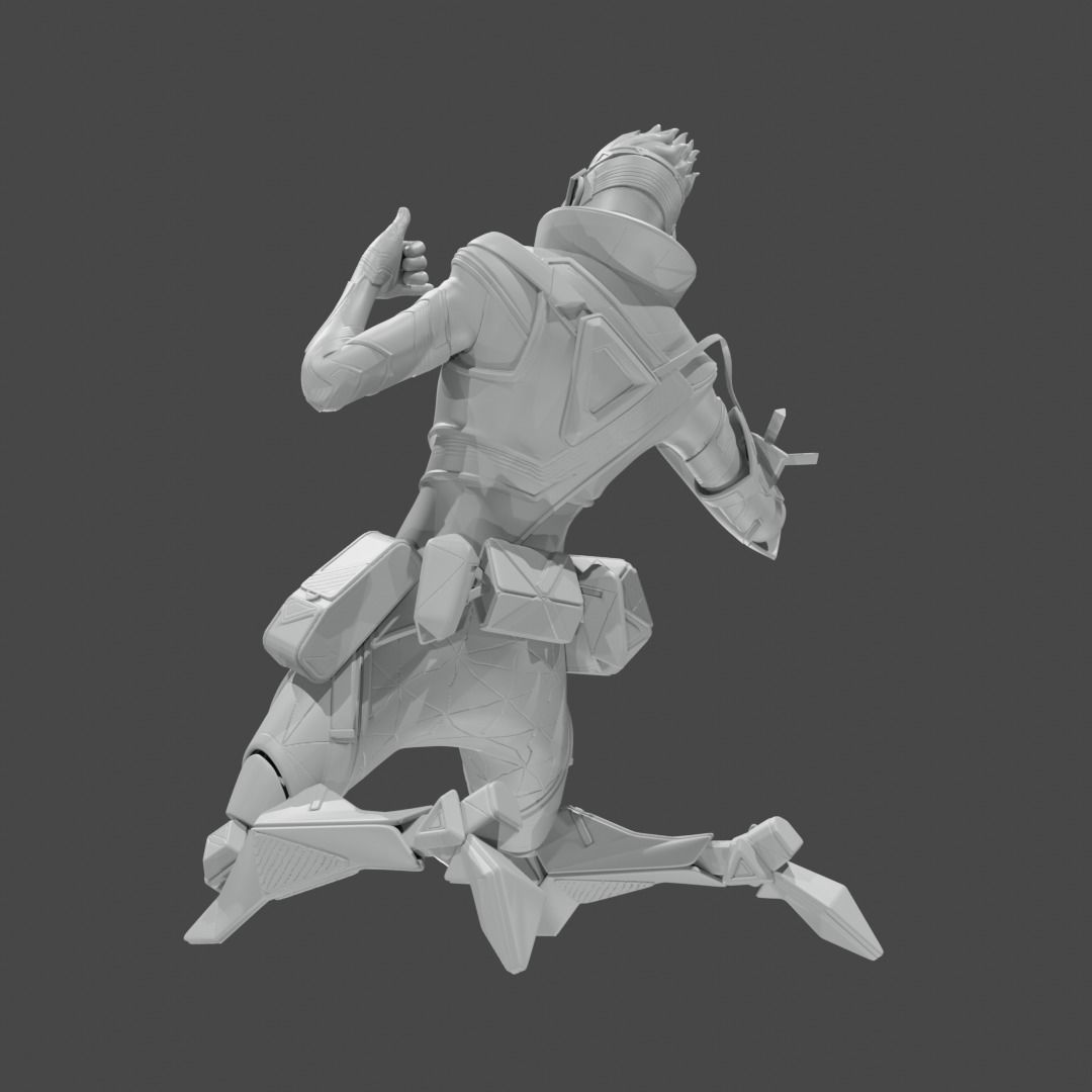 Apex Legends Character 3D Print OBJ STL File Octane 29 3D model 3D ...