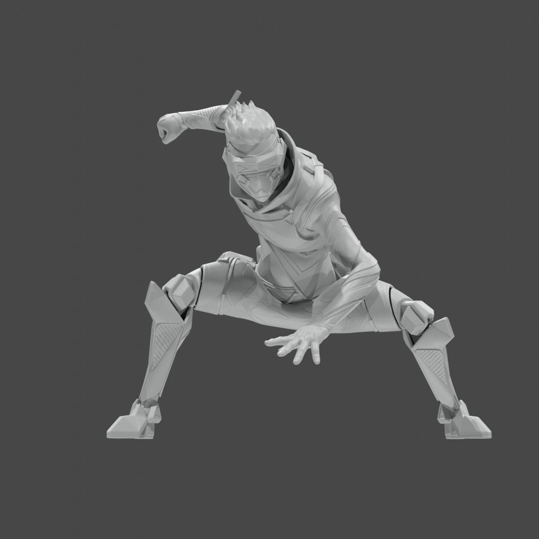 Apex Legends Character 3D Print OBJ STL File Octane 32 3D model 3D ...