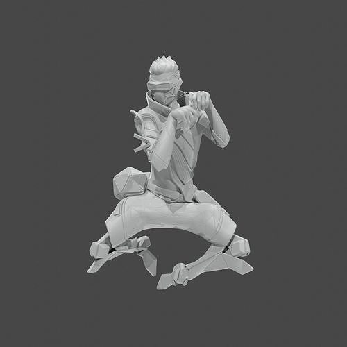 Apex Legends Character 3D Print OBJ STL File Octane 35 3D model 3D ...