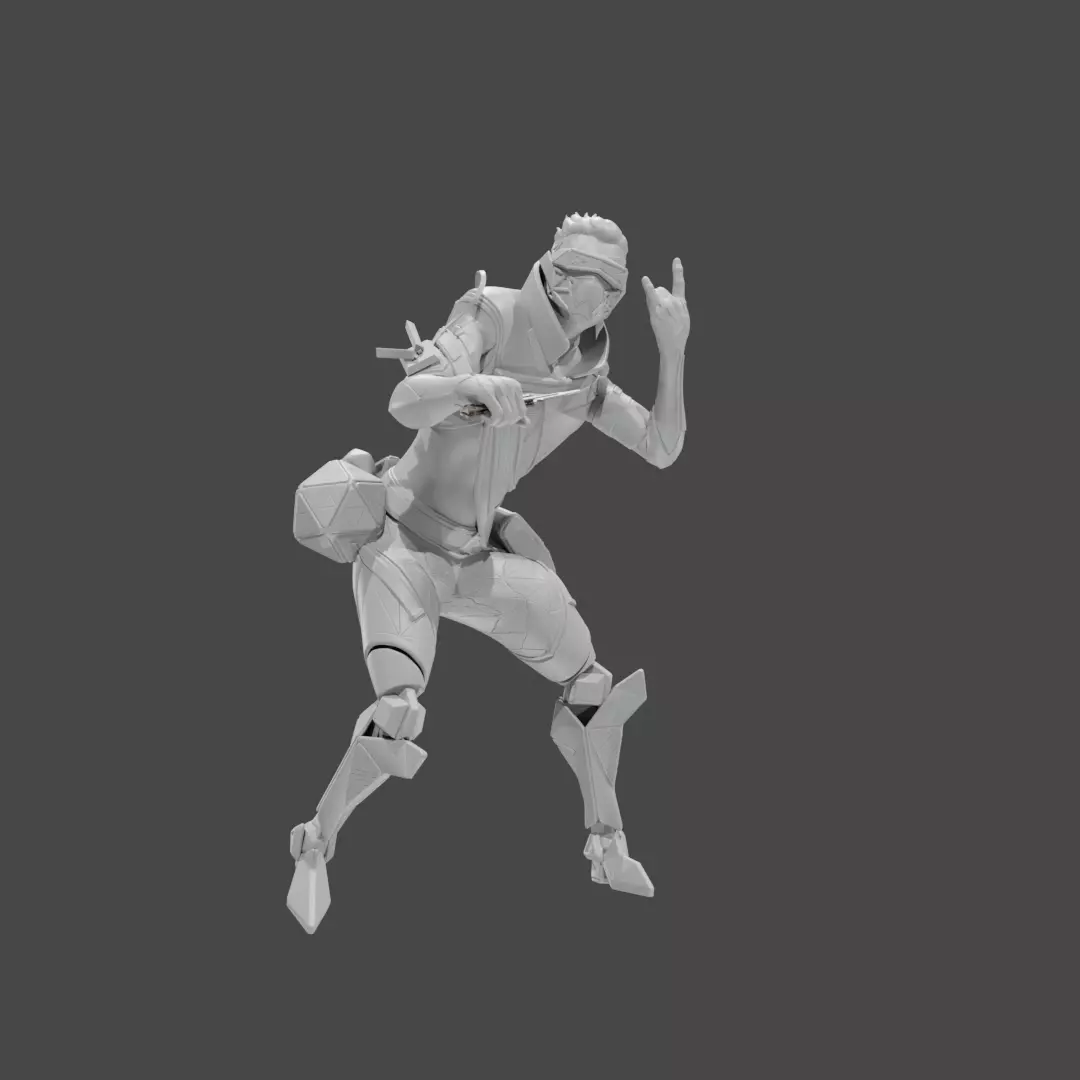 Apex Legends Character 3D Print OBJ STL File Octane 39 3D model 3D ...