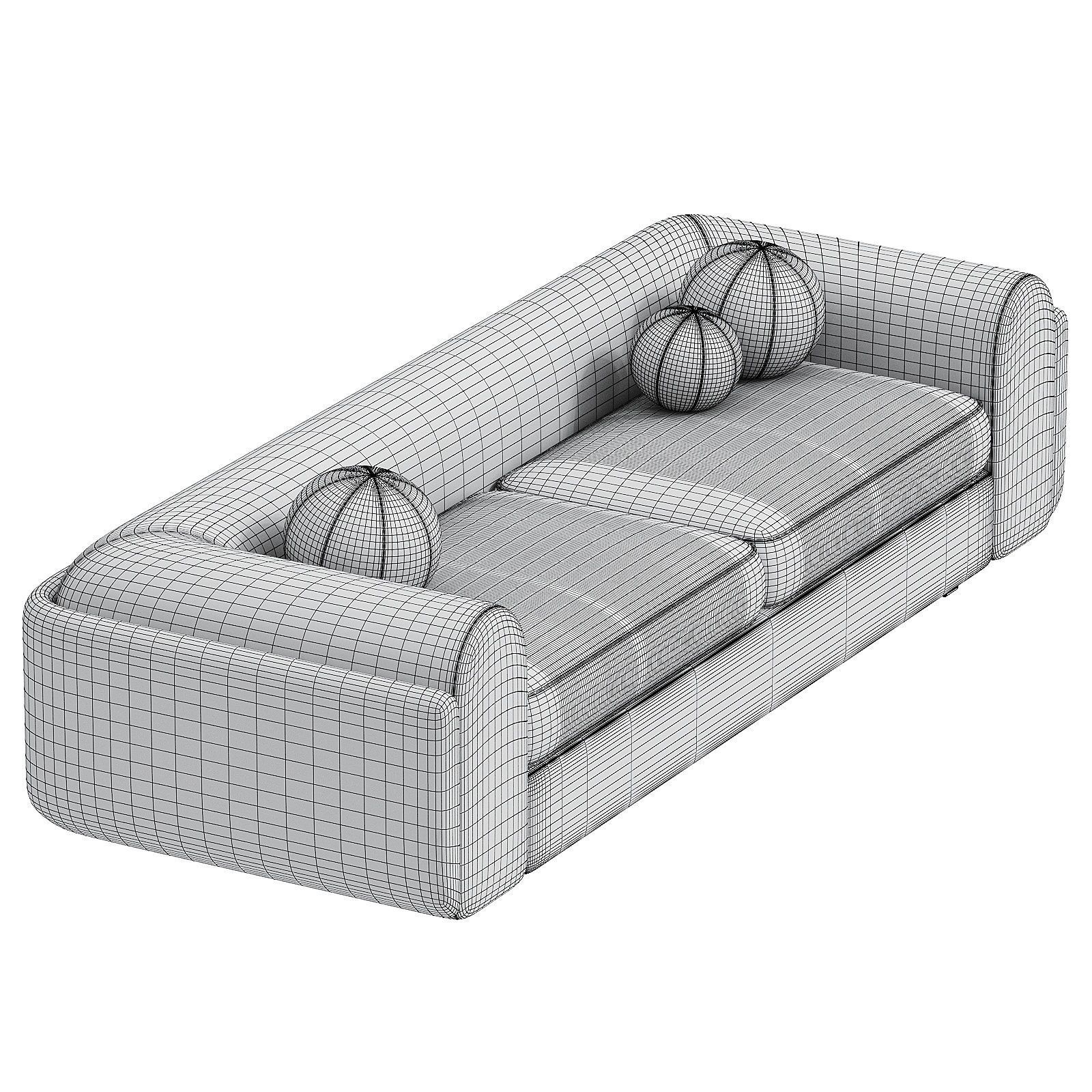 CHARLOTTE BILTGEN Eileen Sofa 3D model | CGTrader