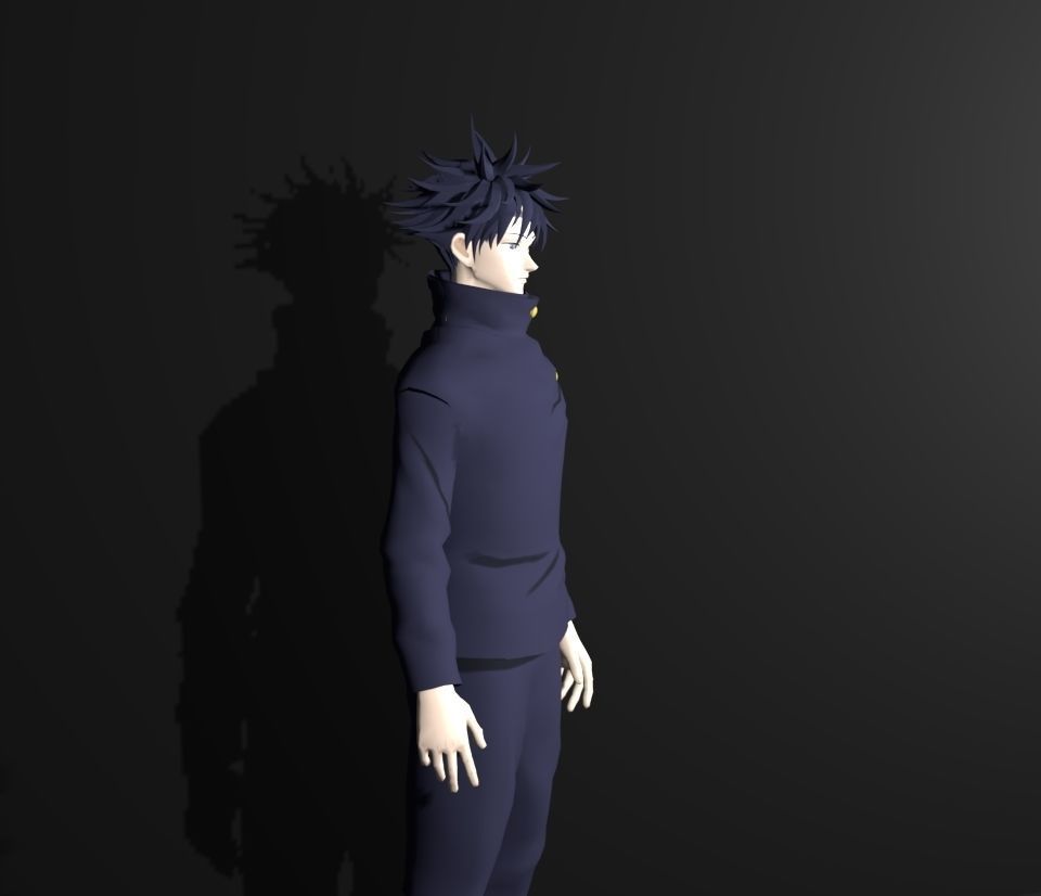 Julian megumi 3D model animated rigged | CGTrader