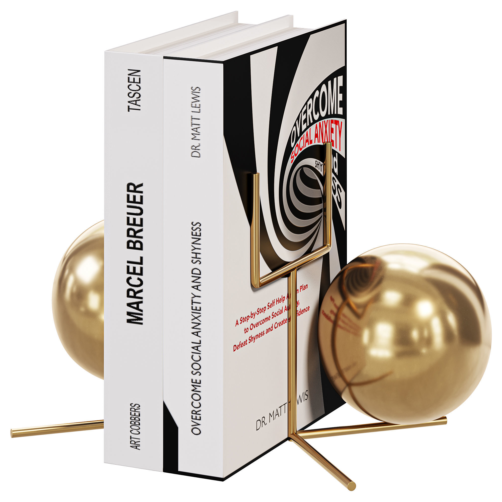 Bookends 3D model | CGTrader