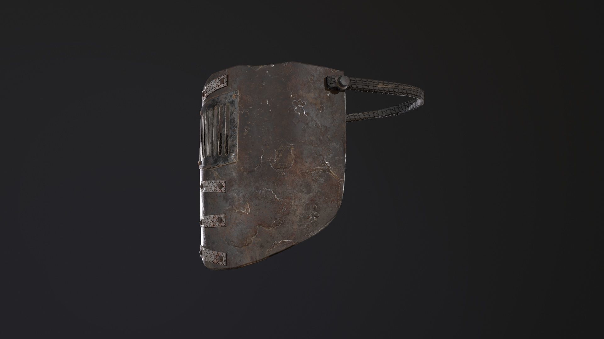 3D model Metal Mask PBR VR / AR / low-poly | CGTrader