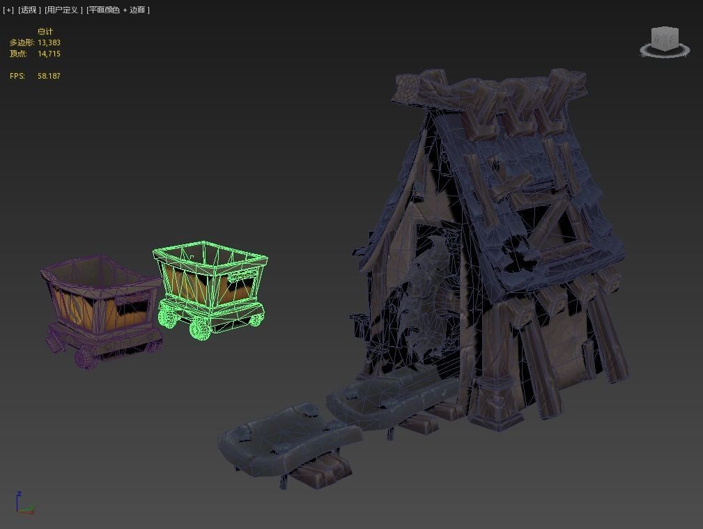 3D model Mine 3D model VR / AR / low-poly | CGTrader