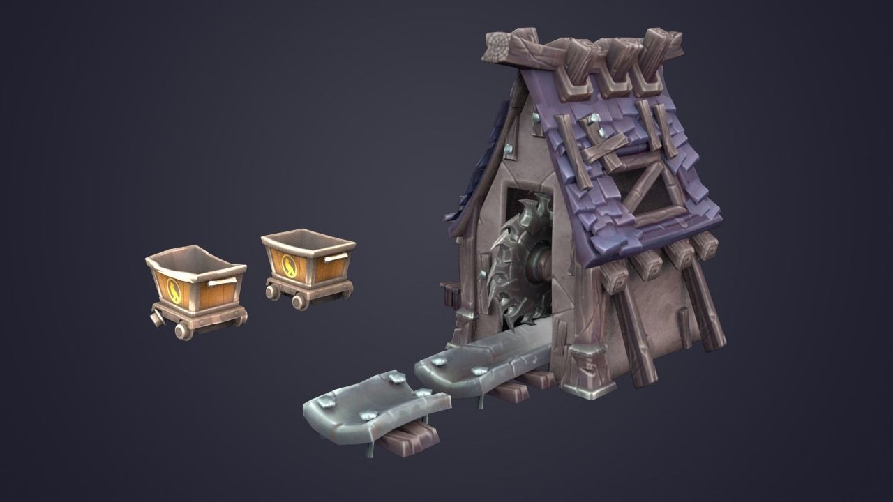3D model Mine 3D model VR / AR / low-poly | CGTrader