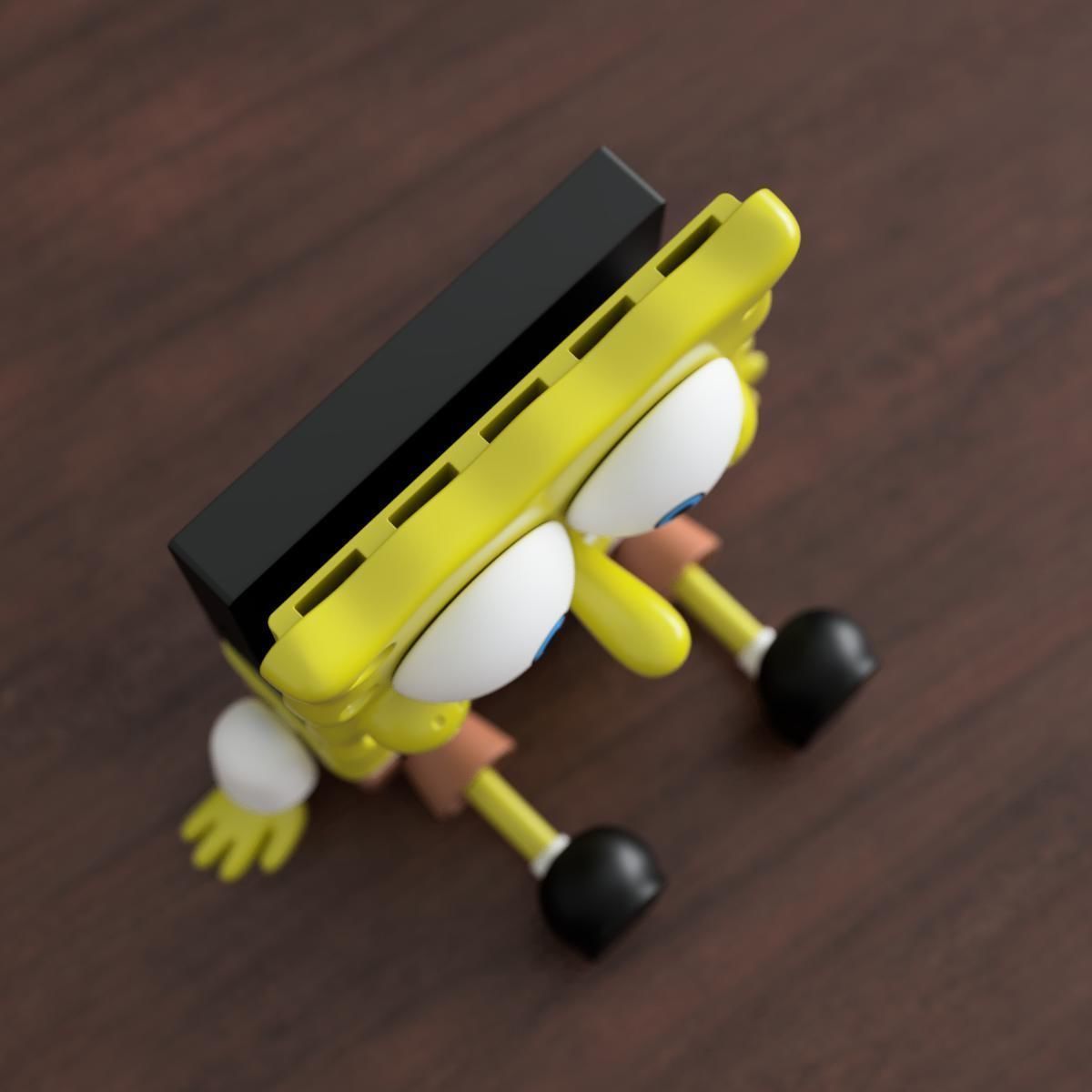 SpongeBob Dock for Nintendo switch 3D model 3D printable | CGTrader