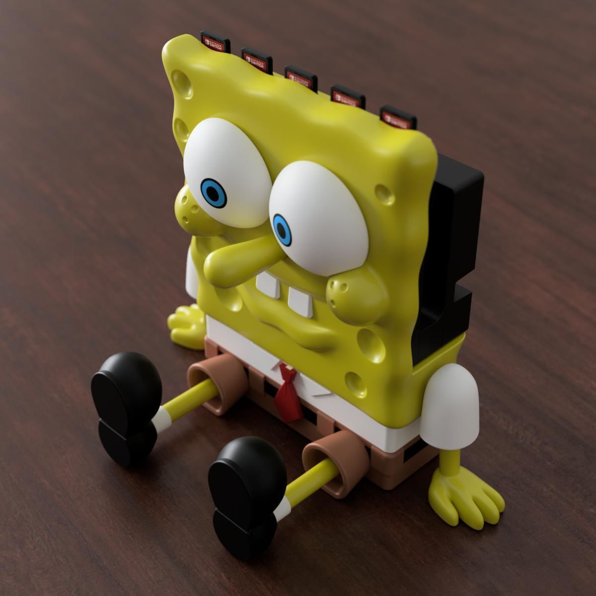 SpongeBob Dock for Nintendo switch 3D model 3D printable | CGTrader