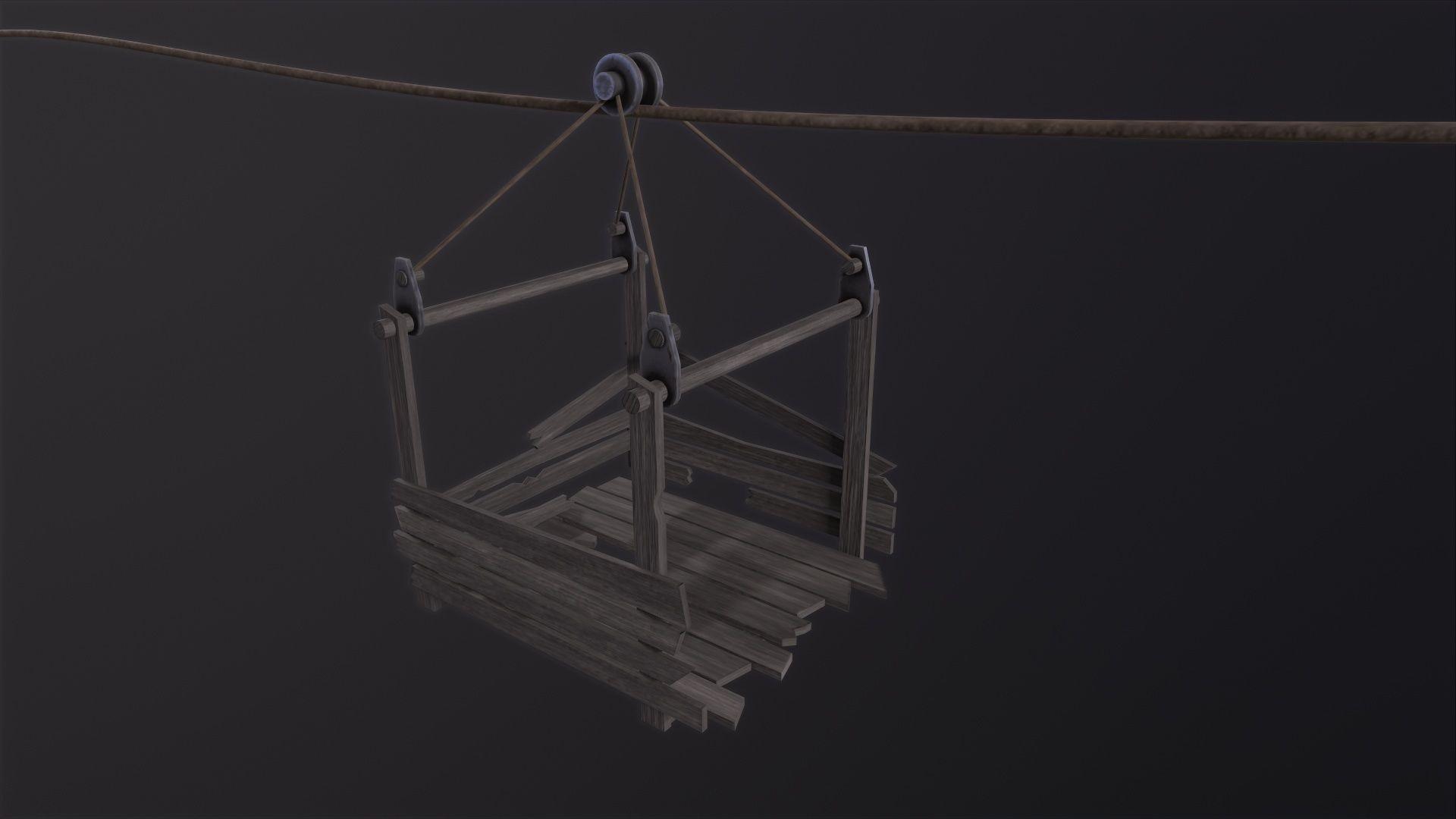 3D model Rope way 3D Model VR / AR / low-poly | CGTrader