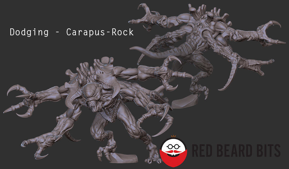 Xenoteras Ripper v2 3D model 3D printable | CGTrader