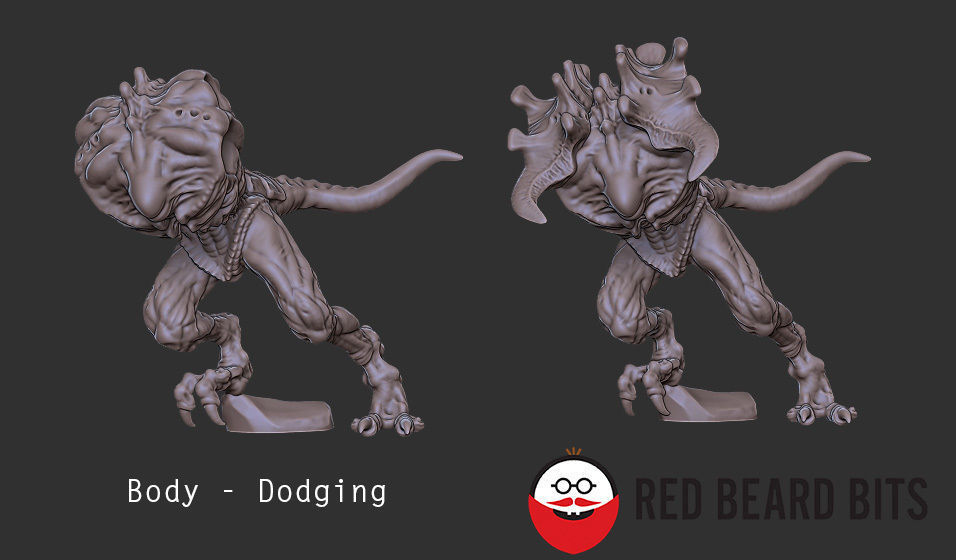 Xenoteras Ripper v2 3D model 3D printable | CGTrader