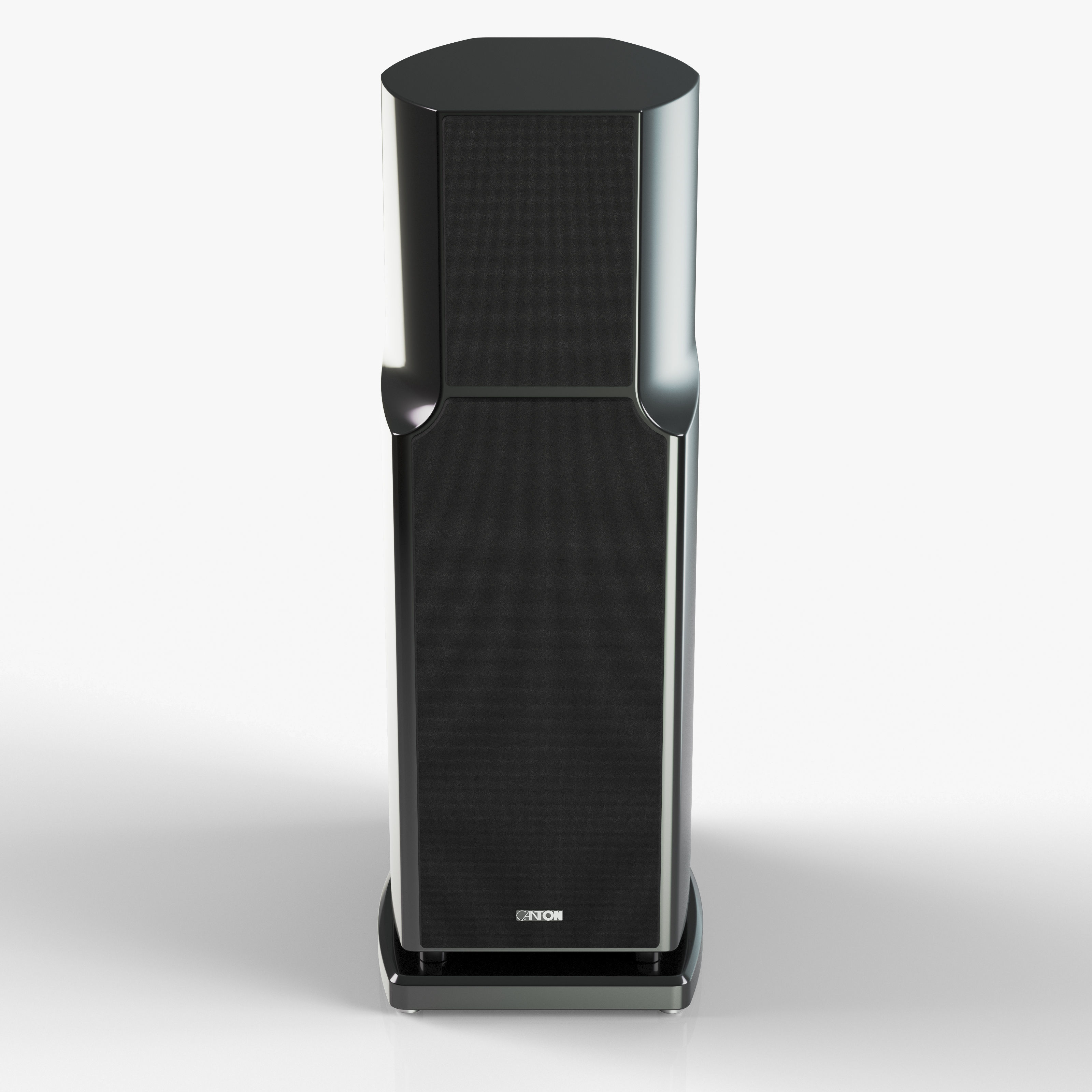 Canton Reference 1K Piano Gloss Black 3D model | CGTrader