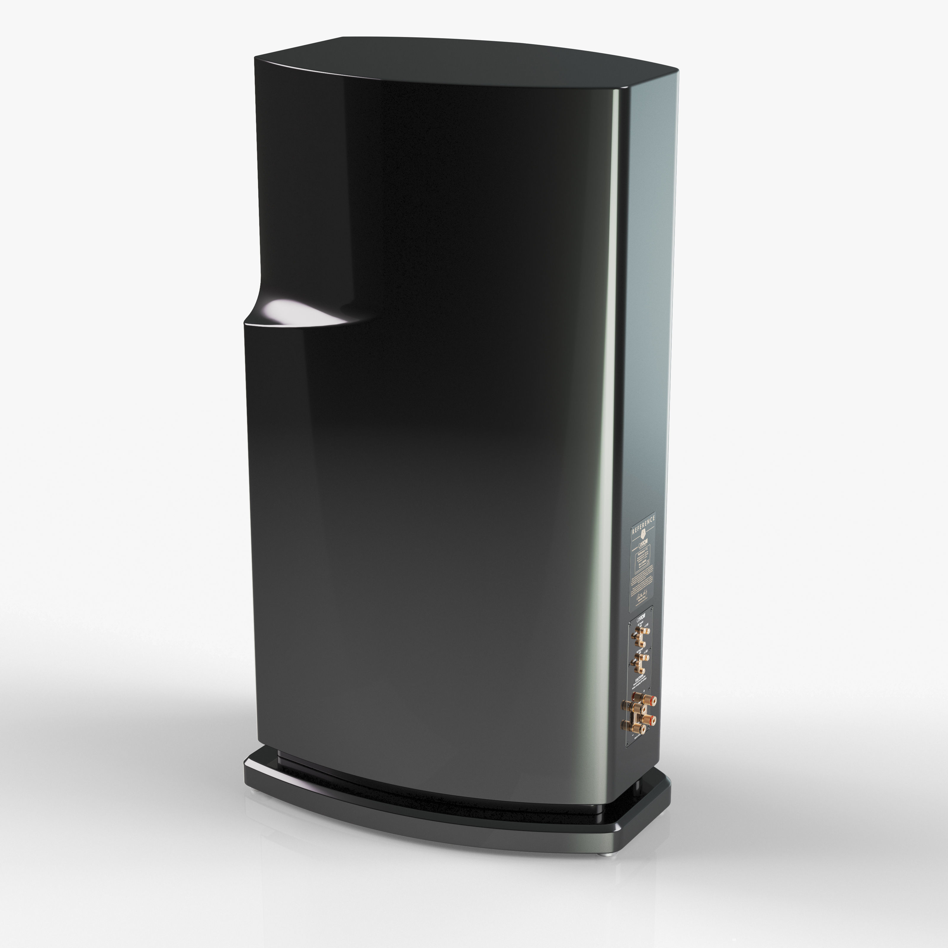 Canton Reference 1K Piano Gloss Black 3D model | CGTrader