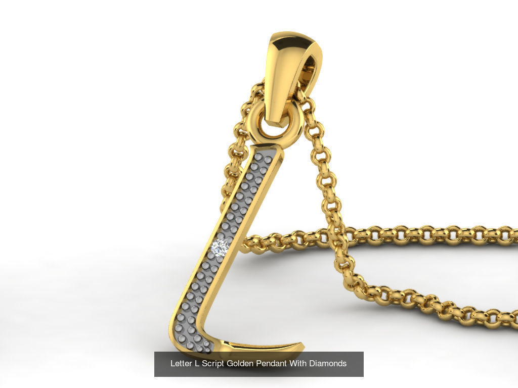 3DM 69 ALPHABET PENDANT FILES 3D Model Collection 3D printable | CGTrader